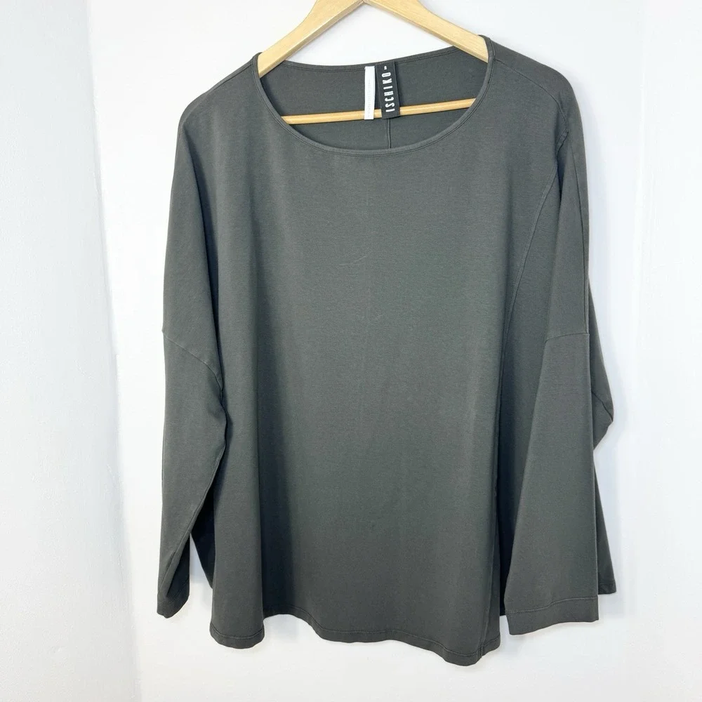 oska | Tops | Oska Ischiko Shirt 32 Cotton Stretch Jersey Top Lagenlook ...